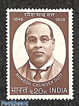 Sello 1973, India R.C. Dutt 1v, 1973 - Filatelia - PostBeeld.es ...